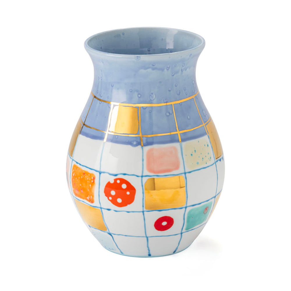 Calypso Blue Vase