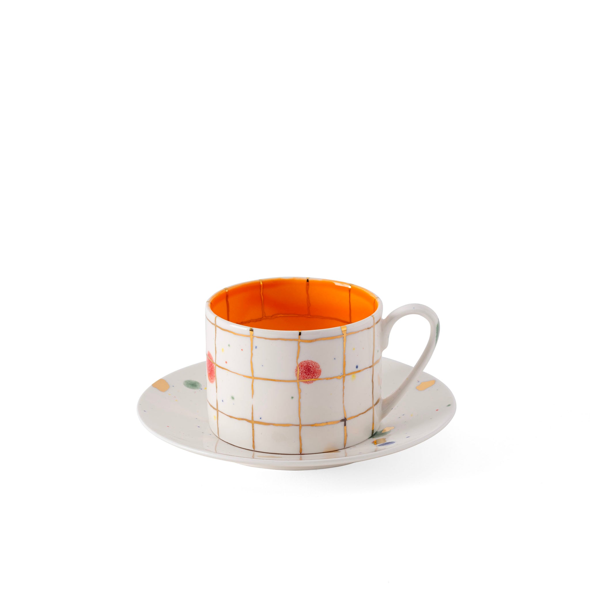 Miami Straight Teacup & Saucer