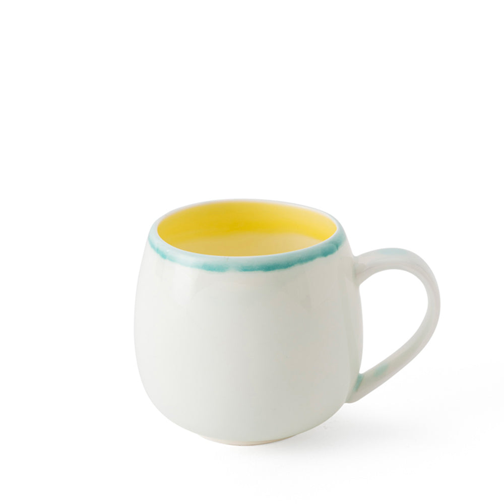 Murrine Yellow Chubby Mug
